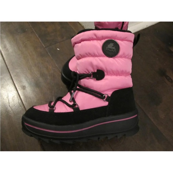 Pajar | Shoes | Little Girls Pajar Tirana Pink Insulated Snow Boots New ...